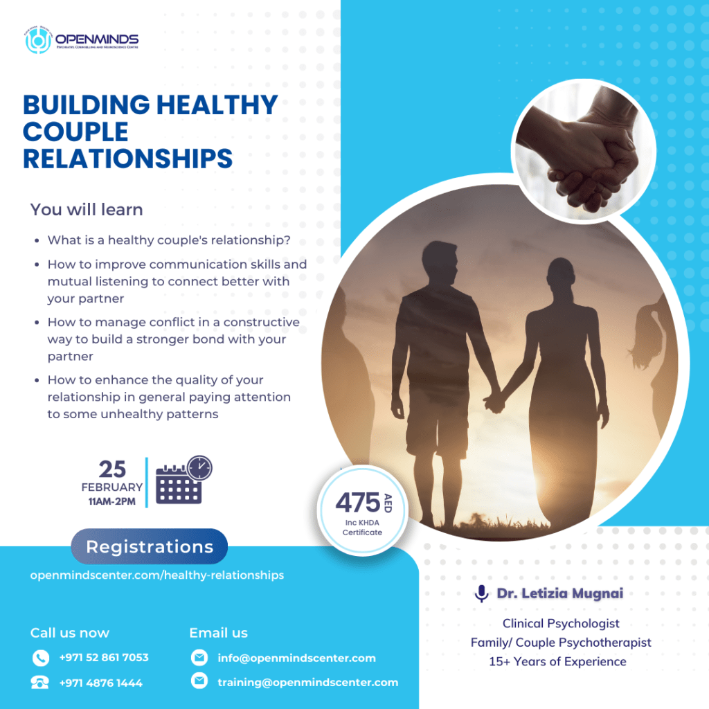 Building Healthy Relationship Training - OPENMINDS Psychiatry ...